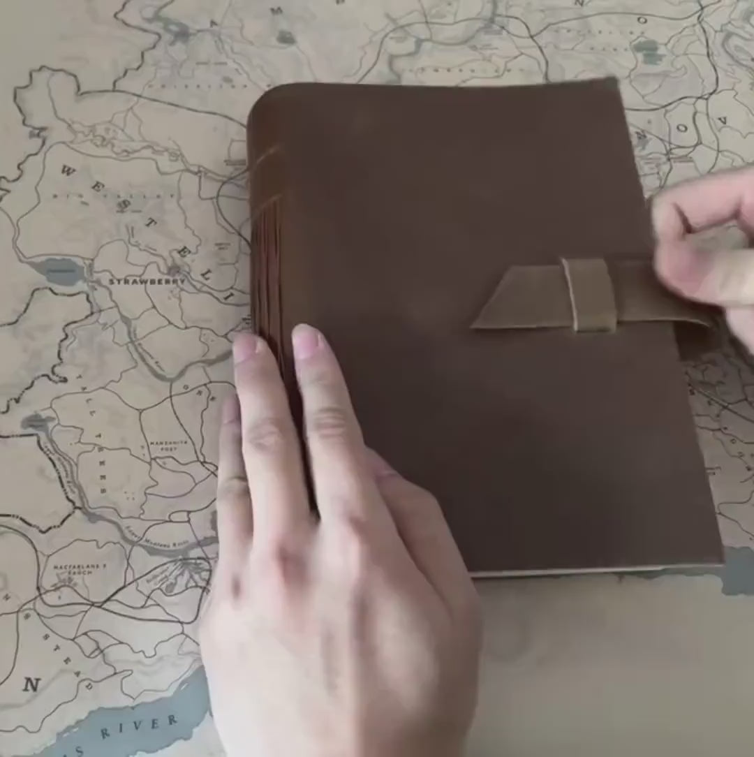 Arthur Morgan Inspired Journal Replica - Handmade Vintage Design ...